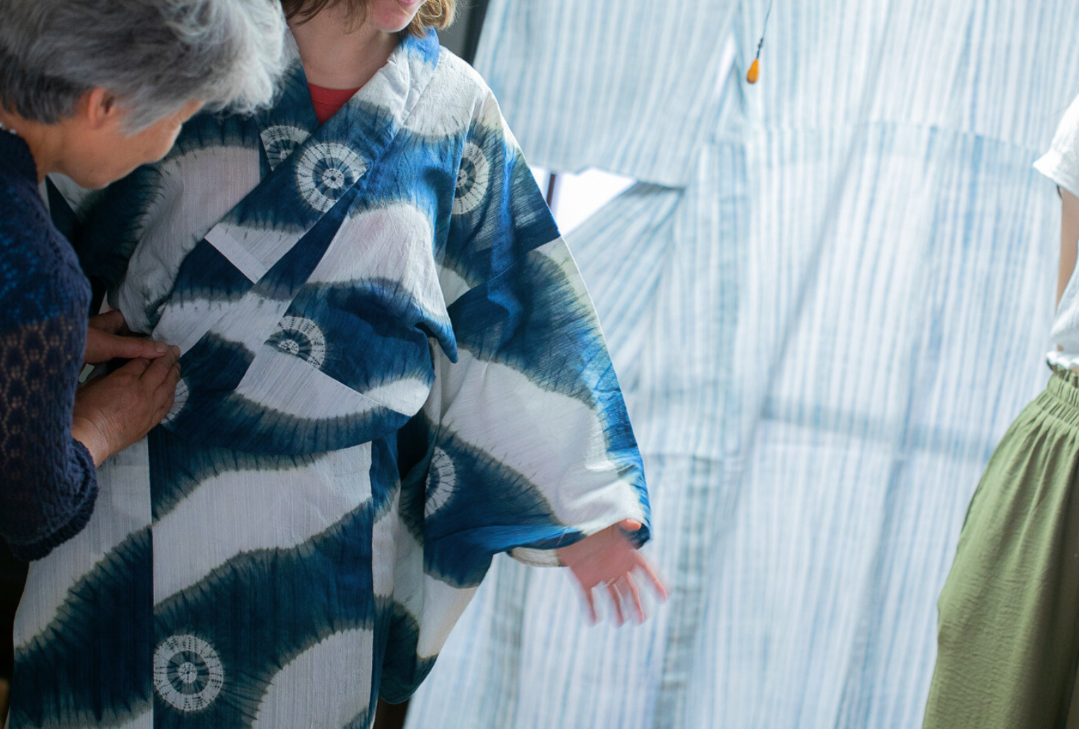 Exclusive Arimatsu Shibori Experience | Custom Indigo-Dyed Yukata ...